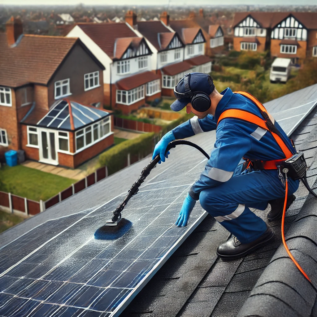 Solar Panel Cleaning & Maintenance in Cheshire | Roofers of Cheshire Ltd